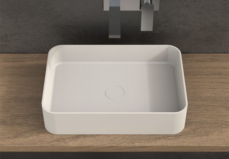 SolidThin sq washbasin - Design badkamers